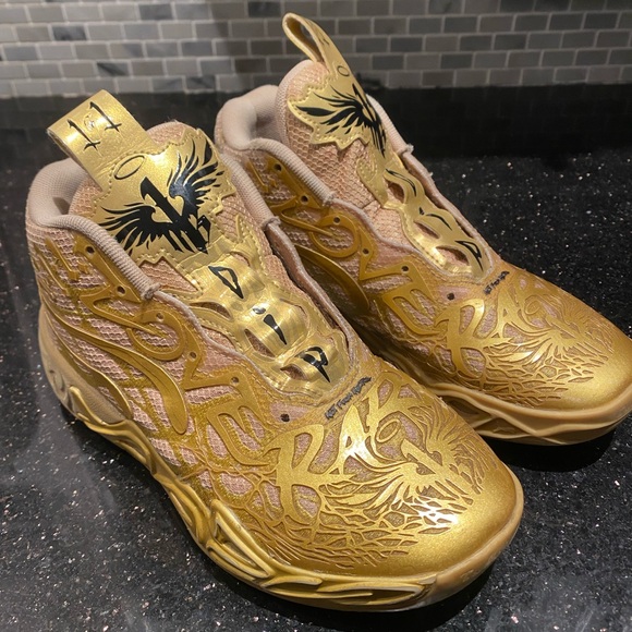Puma | Shoes | Puma Mb4 Golden Child Basketball Shoes | Poshmark